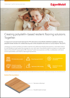 Case study: Creating polyolefin-based resilient flooring solutions ...