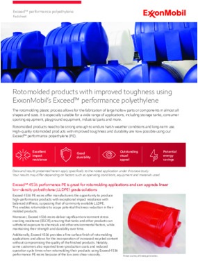 High-quality rotomolded products with improved toughness and durability ...