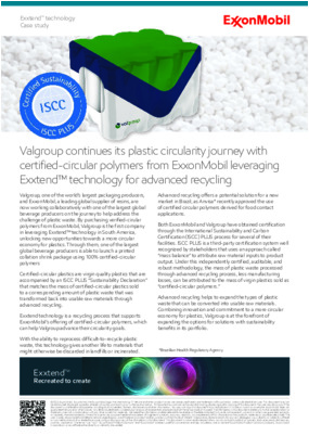 Case Study: Valgroup continues its plastic circularity journey with ...